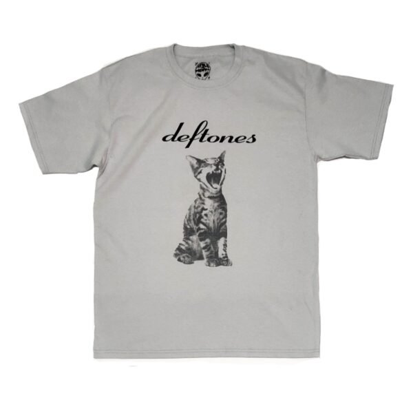 Playera Deftones Gato – Atole de Menta 👽