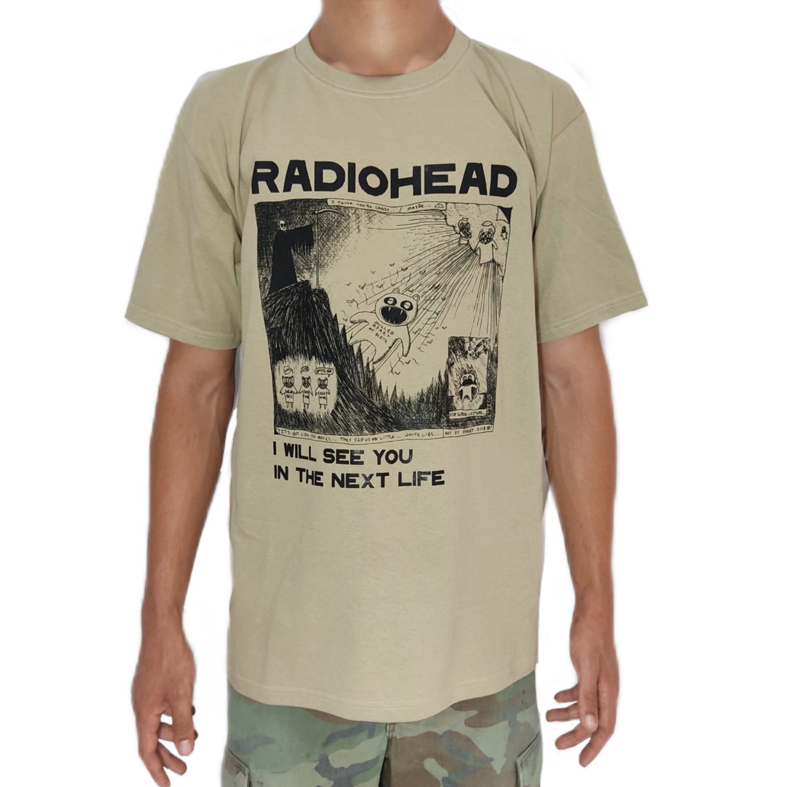Playera Radiohead – Atole de Menta 👽